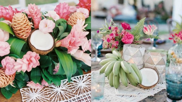 On Trend – Fruit Centrepieces - luxedestinationweddings.com