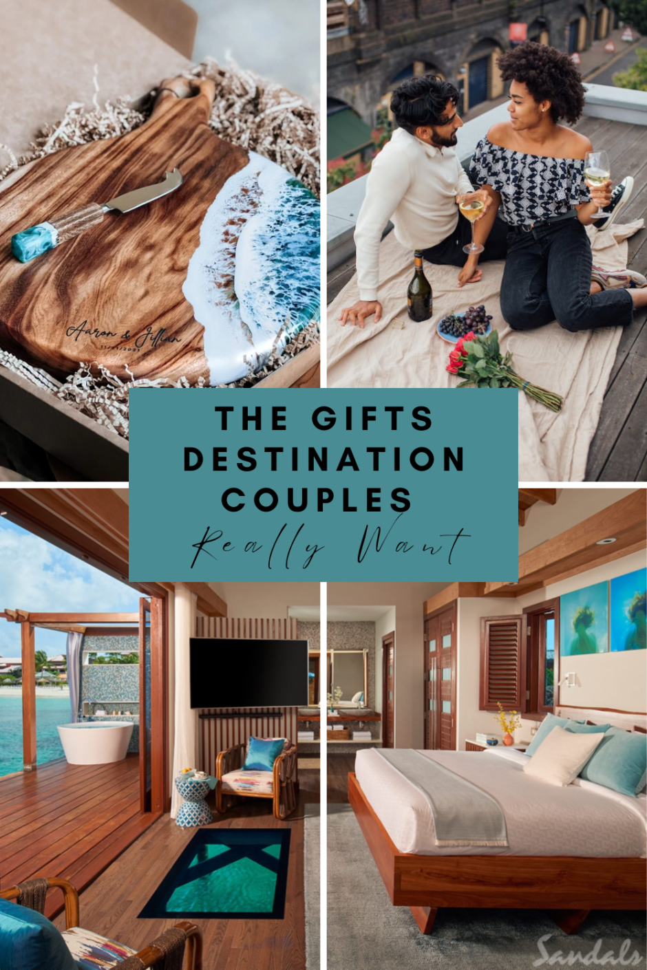 The Gifts Couples Really Want, Destination Wedding Gift Guide - luxedestinationweddings.com